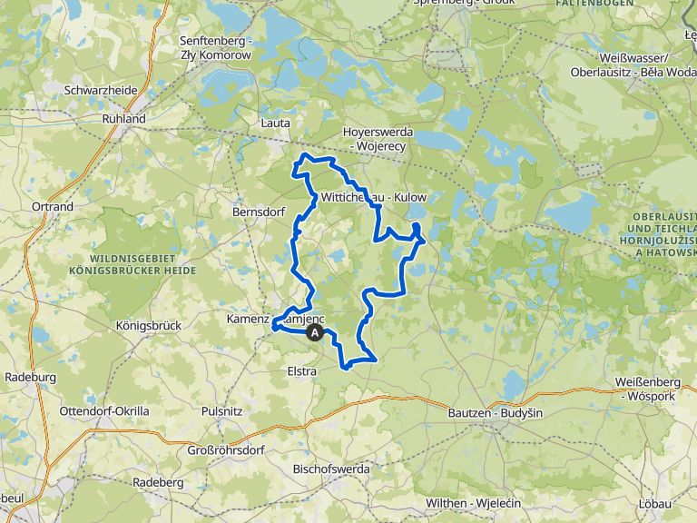 KRABAT-Radweg - auf den Spuren der Krabat-Sage durch die Oberlausitz ...